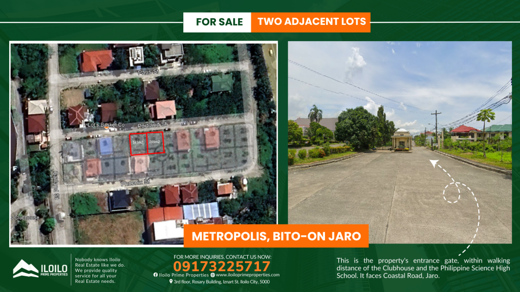 Two Adjacent Lots for Sale in Metropolis Subdivision, Jaro! | Iloilo ...